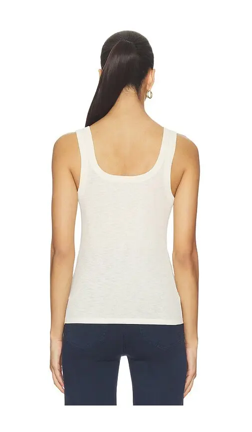 Veronica Beard Belvedere Tank Top - Ecru