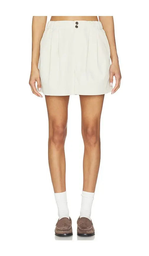 Varley Tansy Woven Short - Ivory