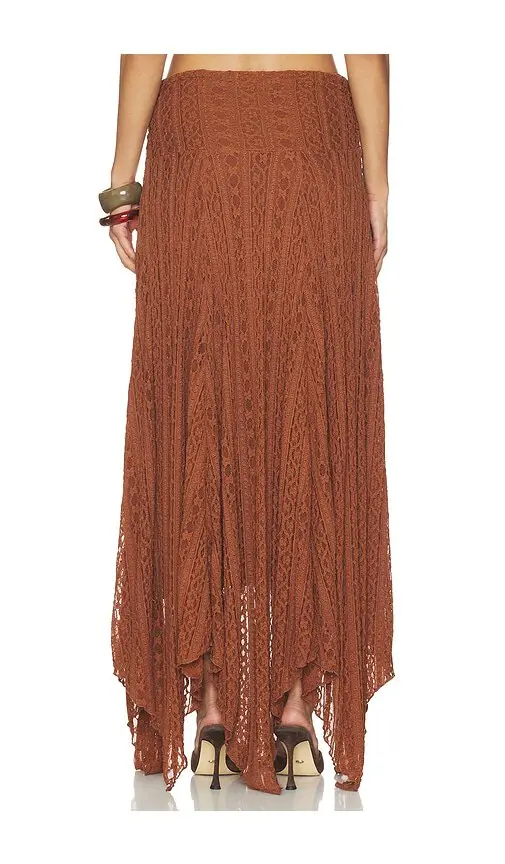 MORE TO COME Karina Maxi Skirt - Brown