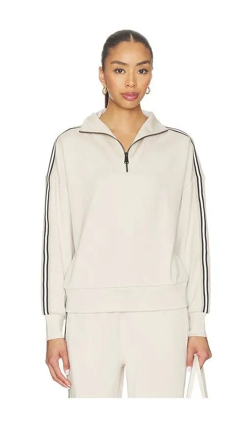 ALP N ROCK Kinsley Half Zip Pullover - Pumice