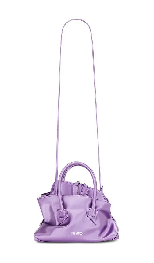 Attico La Passeggiata Mini Top Handle Bag - Lilac