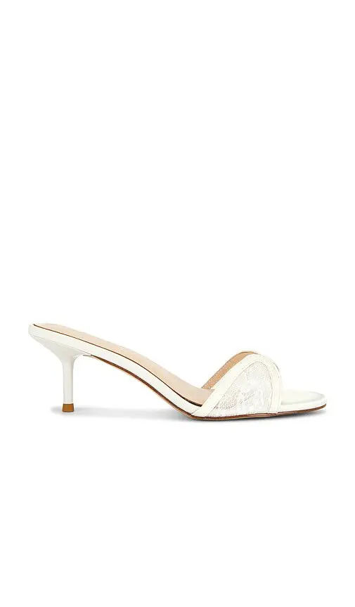 Femme La Monaco Slipper - White