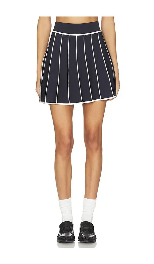 MALBON Aurora Mini Skirt - Midnight