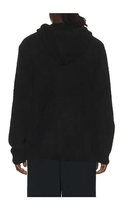 Barefoot Dreams Cozychic Zip Up Hoodie - Black