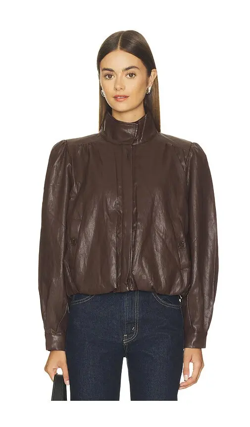 Astr The Label Estero Jacket - Brown