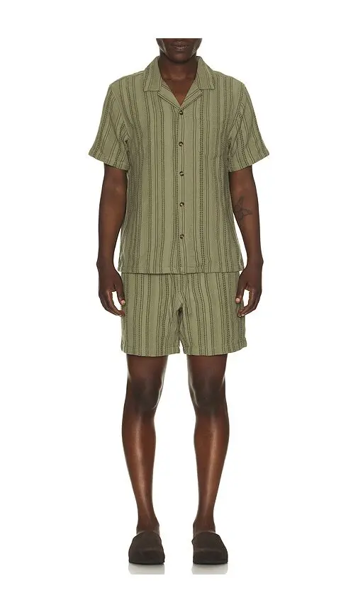 Marine Layer Dobby Stripe Short