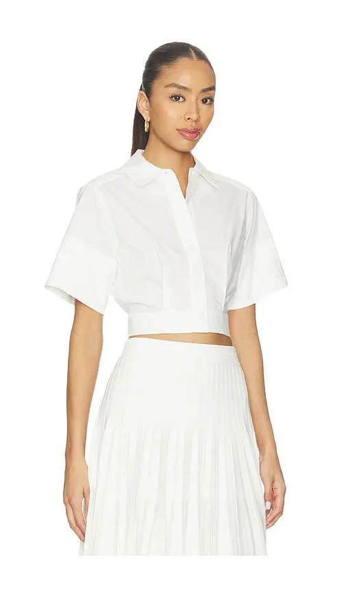 Simkhai Sabrina Crop Top