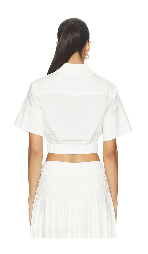 Simkhai Sabrina Crop Top
