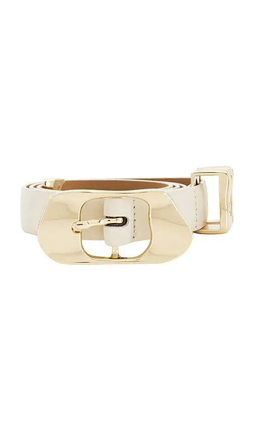 Ettika Molten Metal Belt - Vanilla