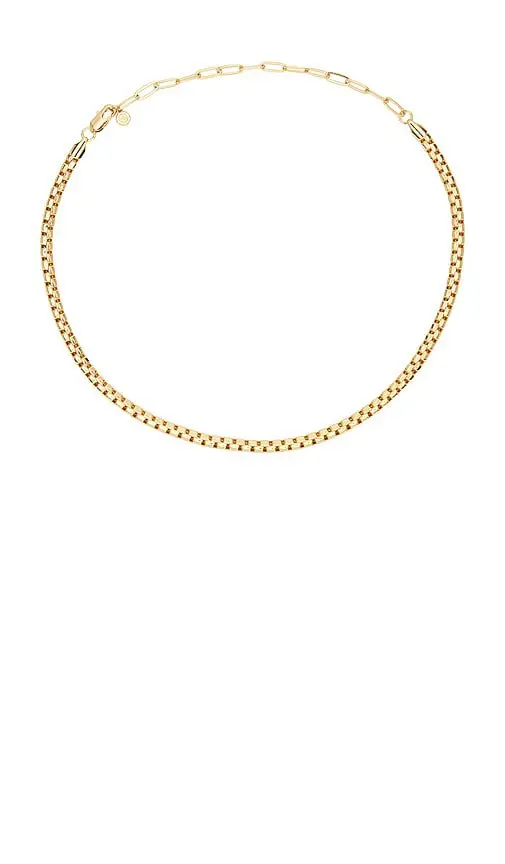 Ettika Single Rolo Chain Necklace - Gold