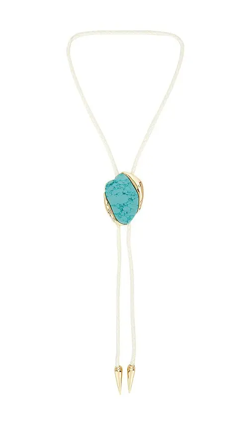Ettika Drift Bolo Necklace - Turquoise