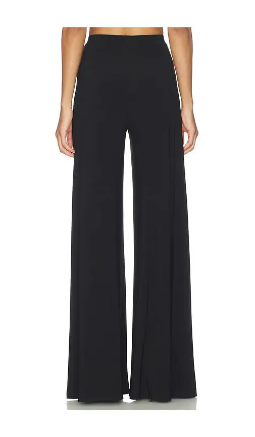 Norma Kamali X Lifestyle Bias Pant - Black