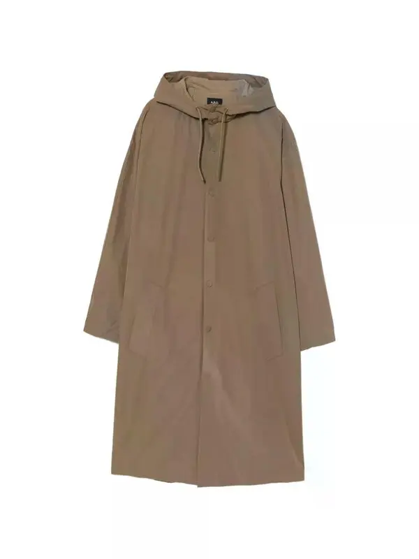 A.p.c. Kim Parka Coat - Neutrals