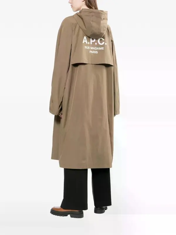 A.p.c. Kim Parka Coat - Neutrals