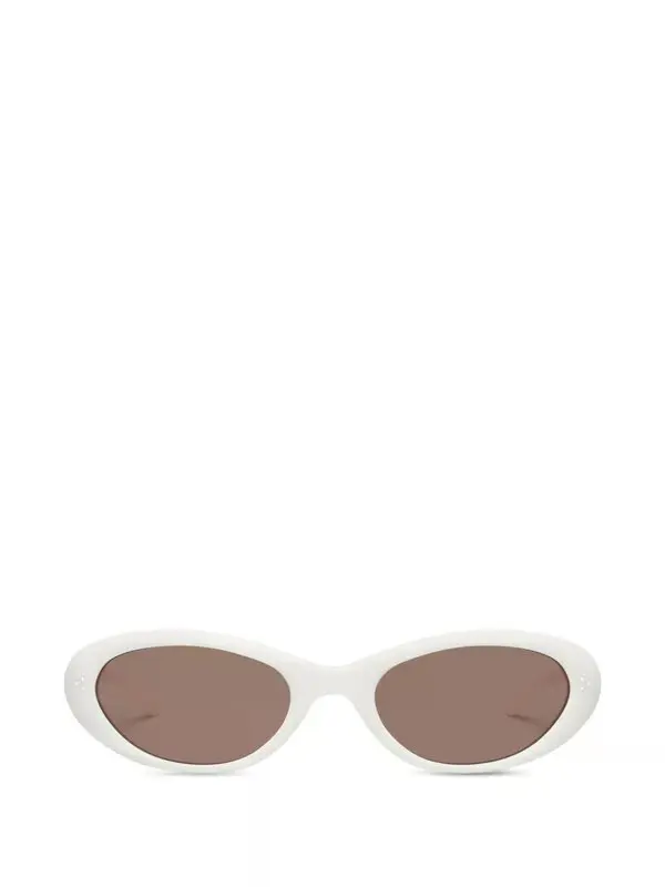 GENTLE MONSTER Cinnamon W2 Sunglasses - White