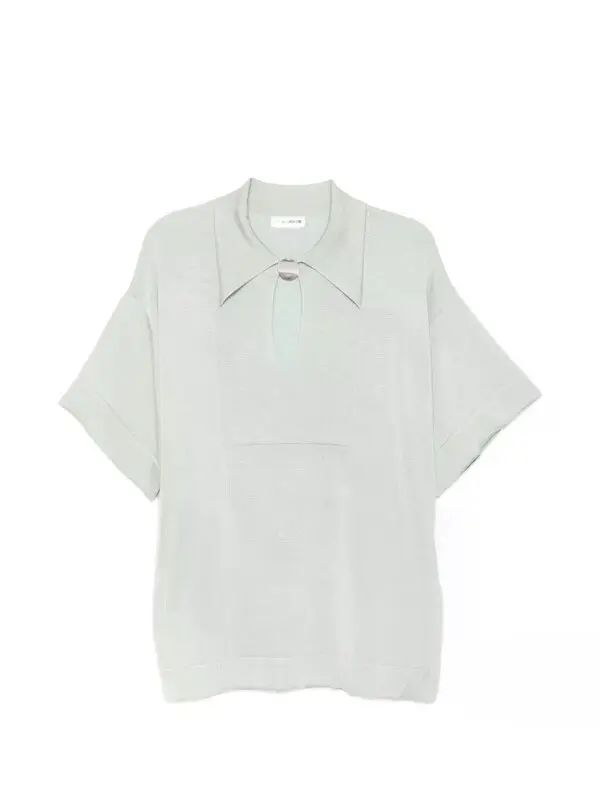 JIL SANDER Pin Polo Top
