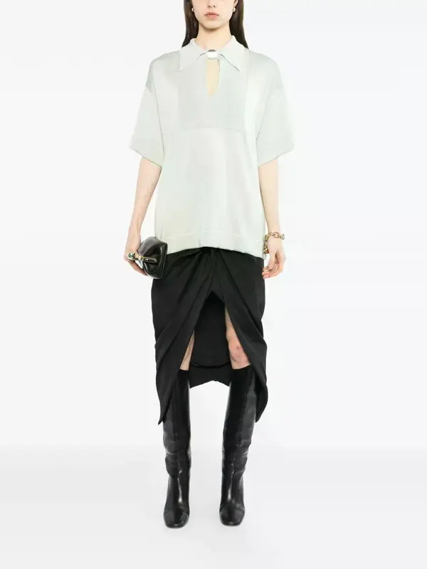 JIL SANDER Pin Polo Top