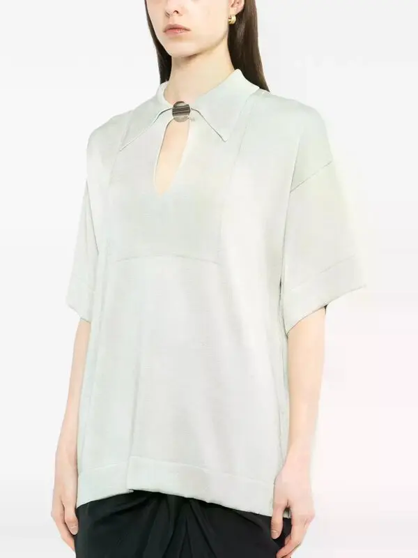 JIL SANDER Pin Polo Top