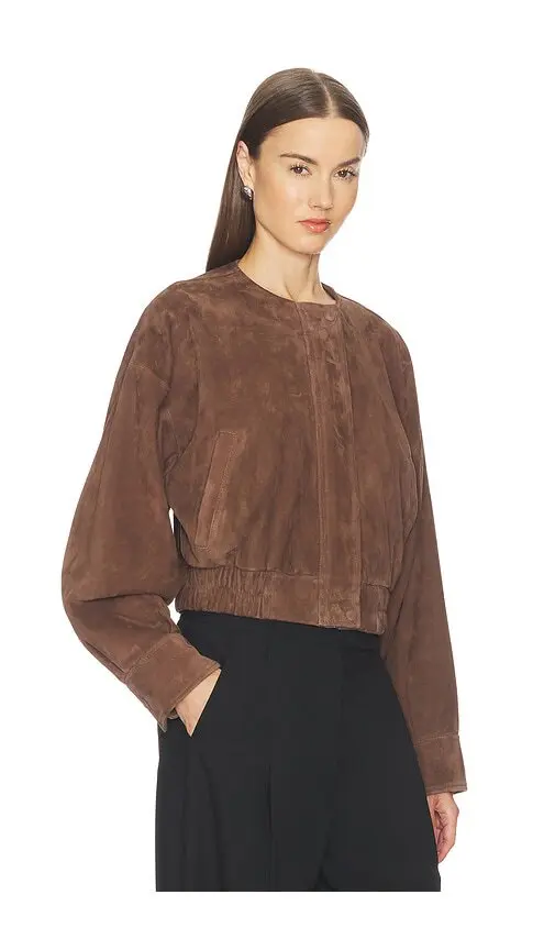 SRG Danica Suede Moto Jacket
