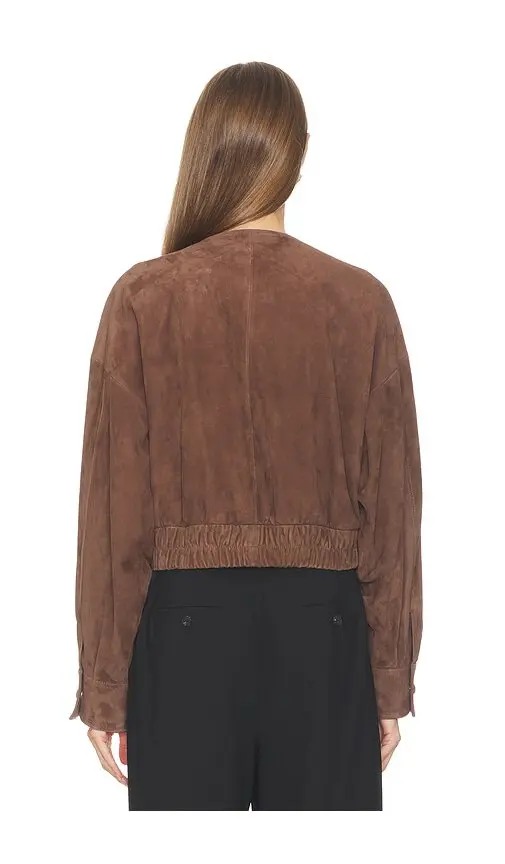 SRG Danica Suede Moto Jacket