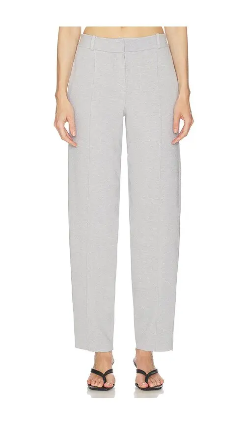 SRG Marielle Knit Tapered Pant - Light Grey