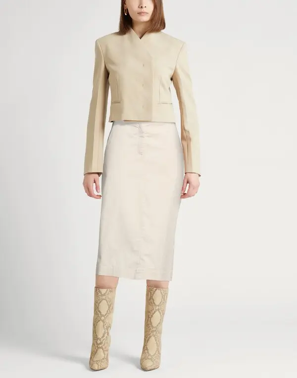 Peserico Easy Midi Pencil Skirt - Ivory
