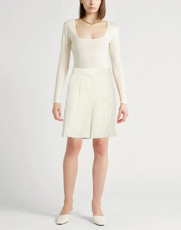 Peserico Linen Bermuda Shorts