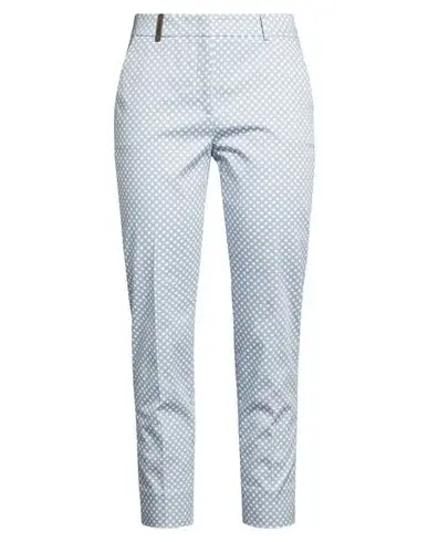 Peserico Icon 4718 Polka-dot Trousers - Sky Blue