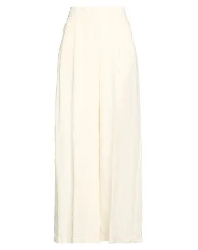 Peserico Wide-leg Linen Pants - Ivory