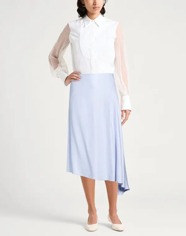 Peserico Midi Asymmetrical Skirt - Purple
