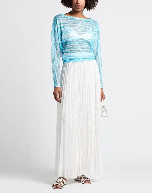 Peserico Maxi Pleated Skirt