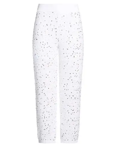 Peserico Straight Leg Knit Pants With Appliqués