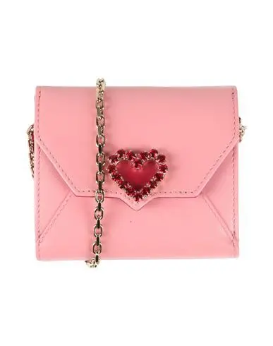 ROGER VIVIER Crossbody Wallet With Crystal Embellishment - Pink