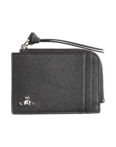 VIVIENNE WESTWOOD Cardholder Leather - Black