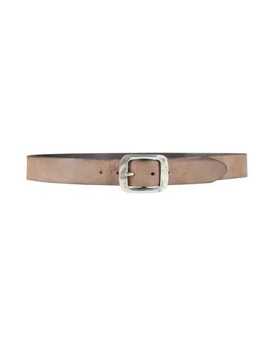 John Varvatos Leather Belt - Beige