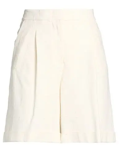 Peserico Woven Bermuda Shorts - White