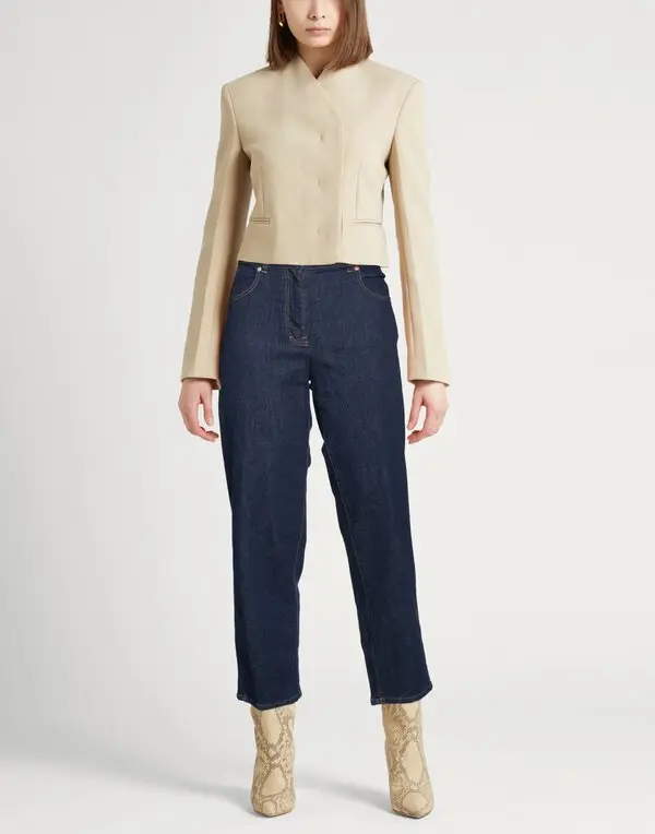 Peserico Tapered High-waisted Jeans