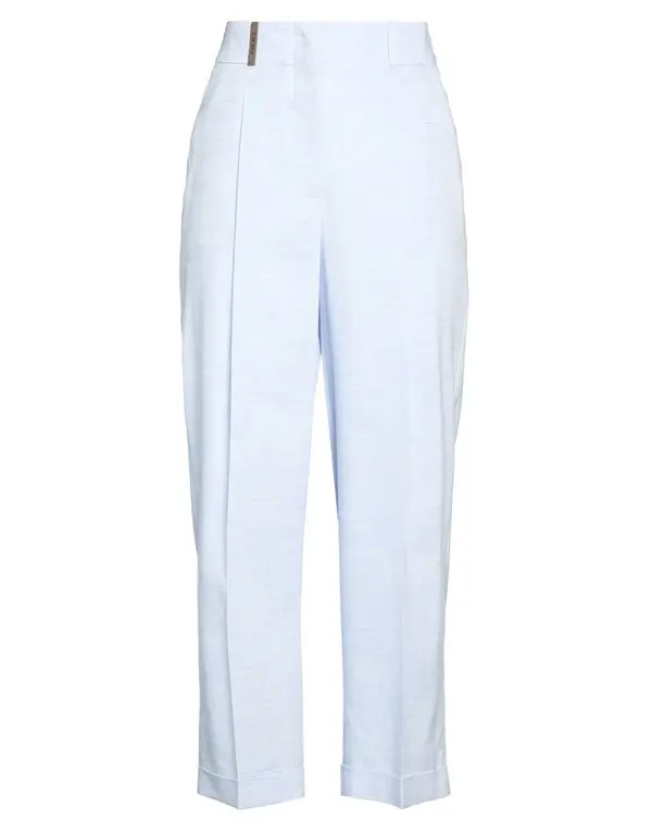 Peserico Linen & Virgin Wool Straight-leg Pants