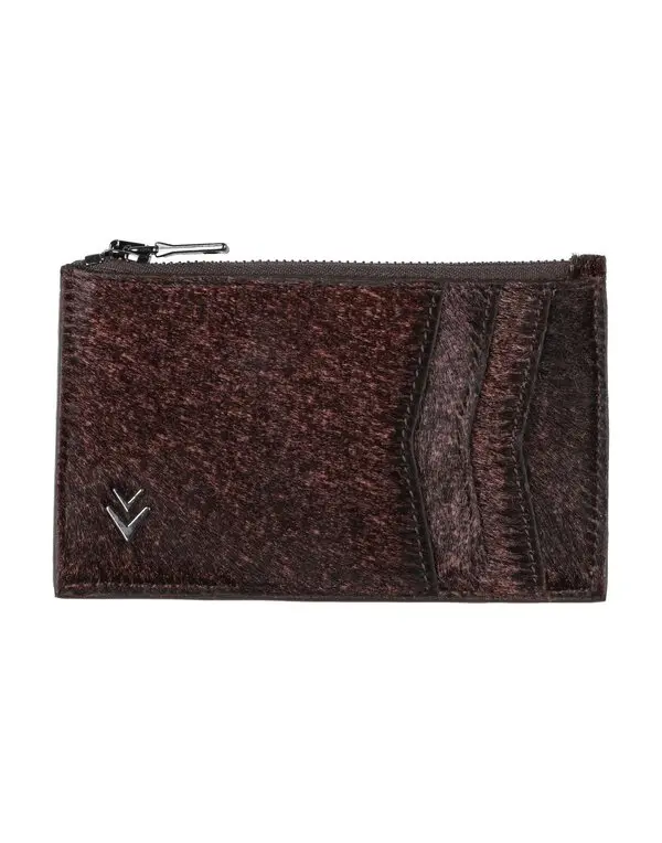 John Varvatos Cardholder Calfskin, Cow Leather