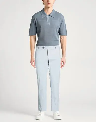 HACKETT Tapered Light Cotton-blend Trousers - Blue