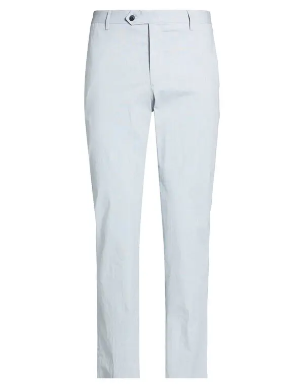 HACKETT Tapered Light Cotton-blend Trousers - Blue