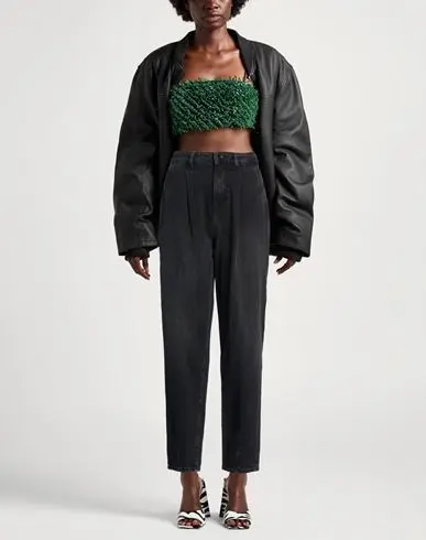 Guess Tapered High-waisted Jeans - Black
