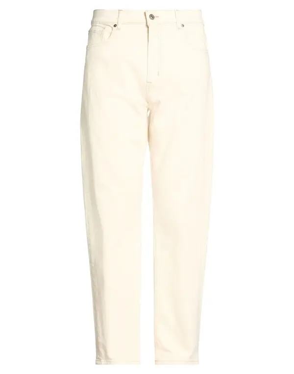 7 For All Mankind Cotton Elastane Jeans - White