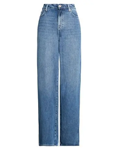 7 For All Mankind Wide-leg High-waisted Jeans - Blue