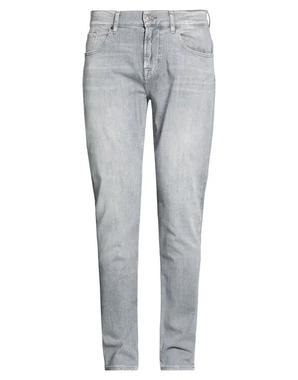 7 For All Mankind Cotton Blend Jeans - Grey
