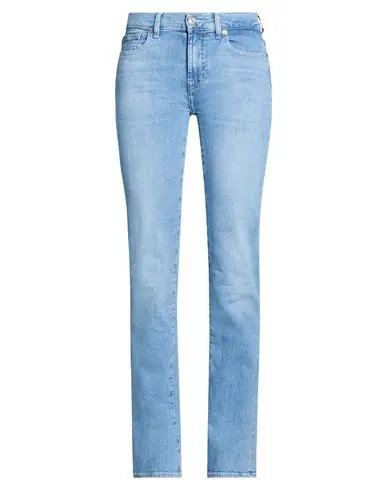 7 For All Mankind Jeans In Cotton And Elastane - Blue