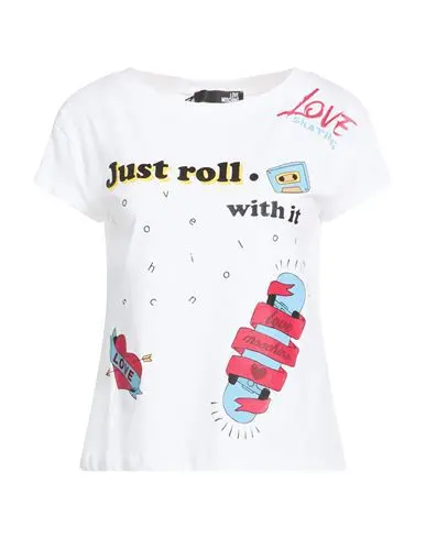 Moschino Printed Jersey T-shirt - White