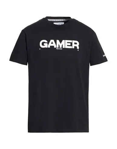 BIKKEMBERGS T-shirt Size Cotton, Elastane
