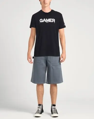 BIKKEMBERGS T-shirt Size Cotton, Elastane