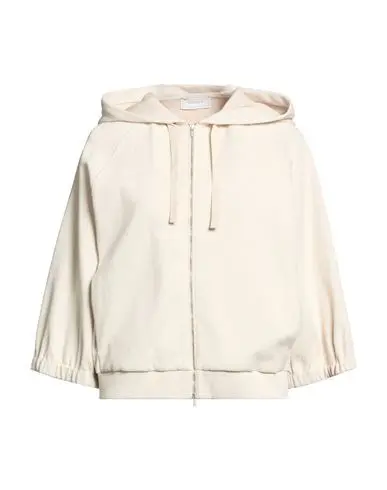 Peserico Cotton-blend French Terry Sweatshirt - Off White